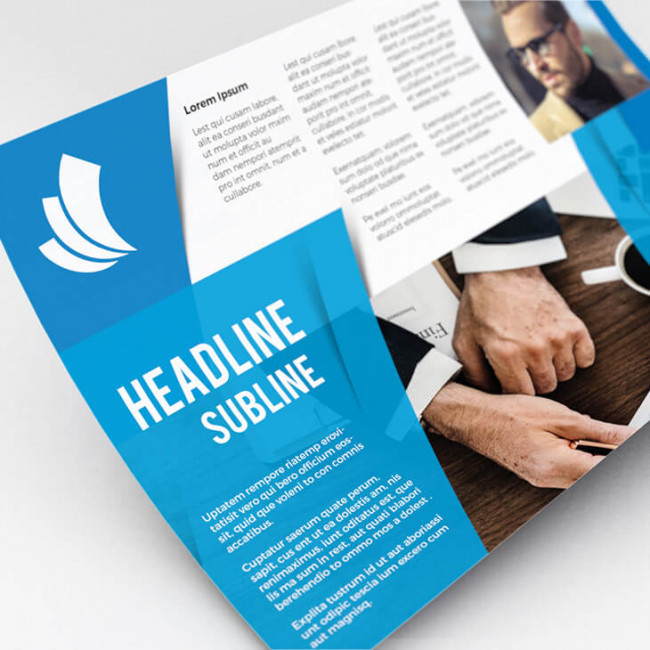 Flyer "Demo" CL | Broschueren-Kleinauflagen.de